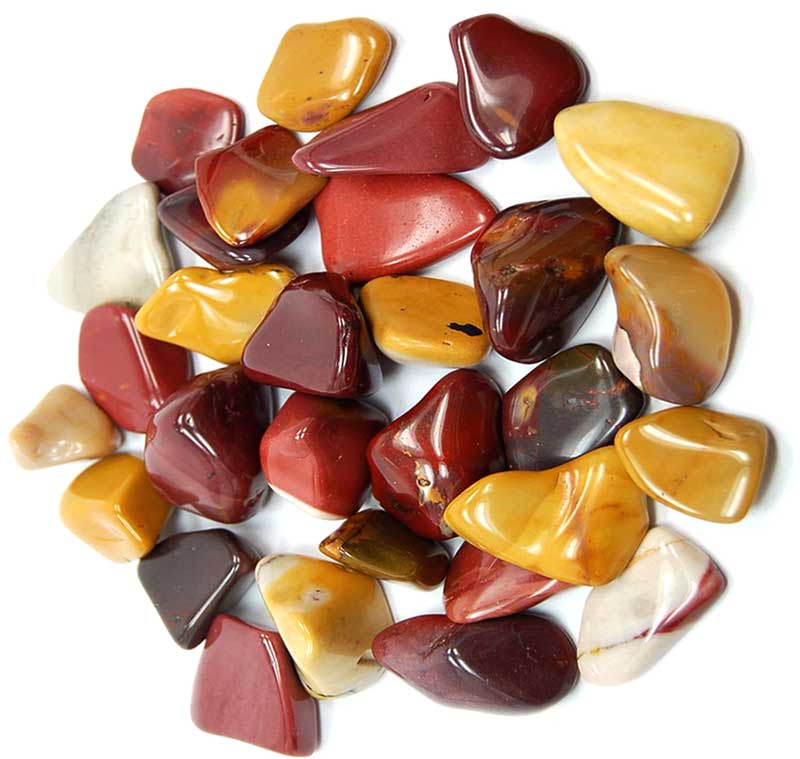 1 lb Mookaite tumbled stones-Azuregreen