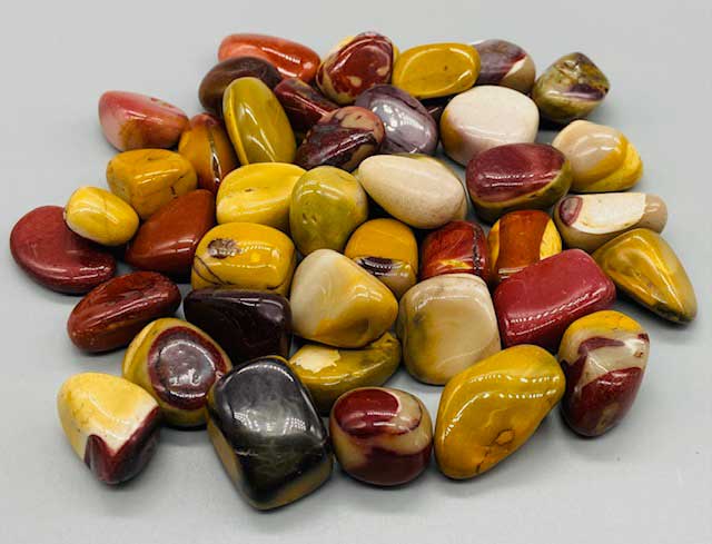 1 lb Mookaite tumbled stones-Azuregreen