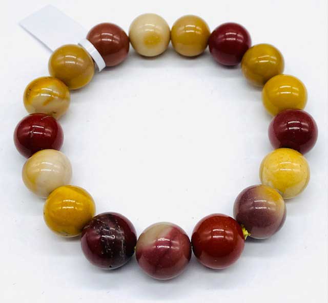 12mm Mookaite bracelet-Azuregreen
