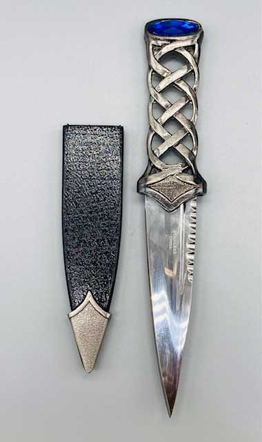 7" Scottish athame-Azuregreen