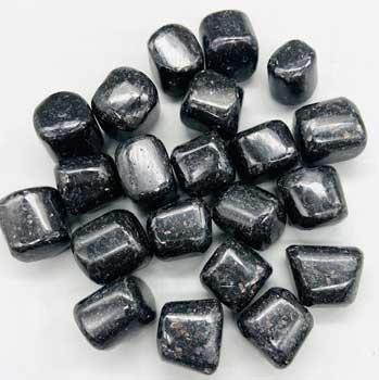 1 lb Nuummite Coppernite) tumbled stones-Azuregreen