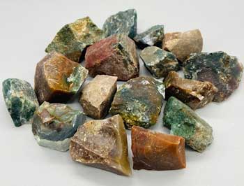 1 lb Jasper, Fancy untumbled stones-Azuregreen